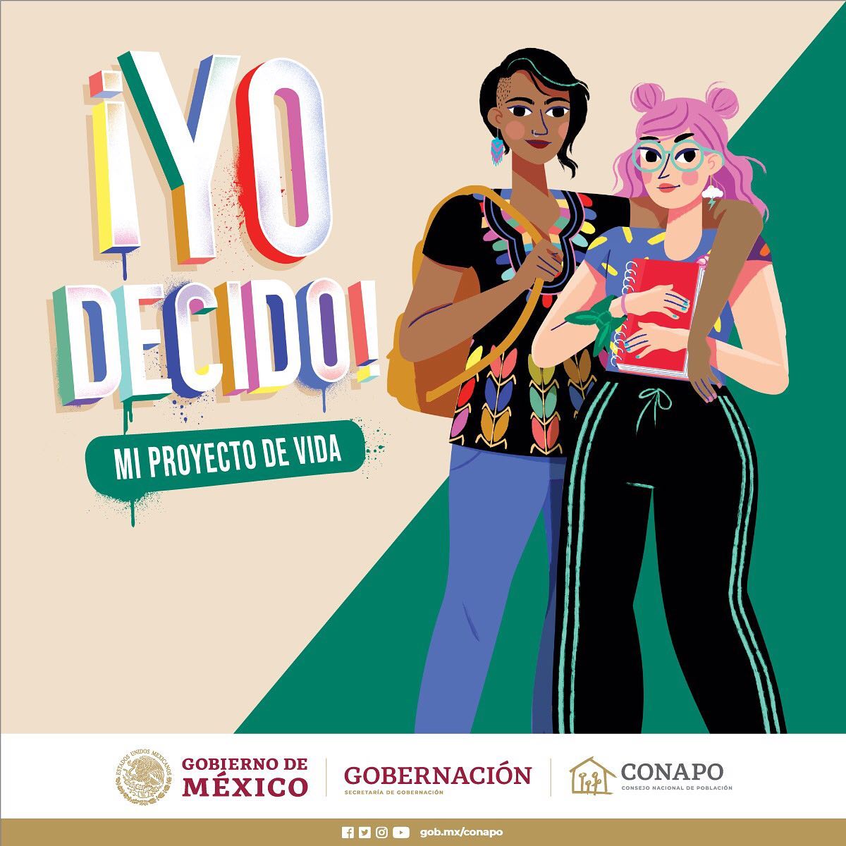 Campaña: Yo Decido CONAPO – Instituto Tecnológico de Bahía de Banderas